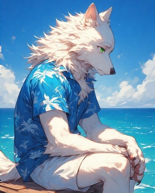 Фурри арт от Wolfmks #1596 | Пикабу