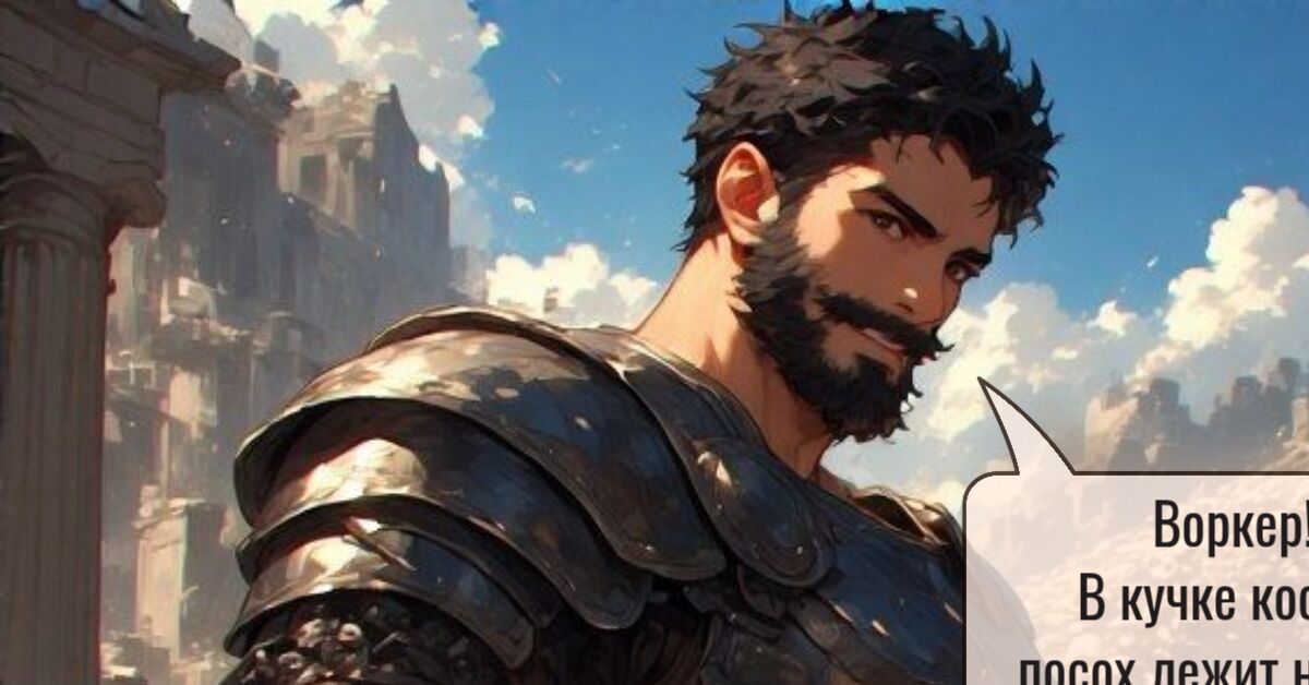 Wolfmks Neiro Art #42 "Когда играешь с Worker в Titan Quest №5 | Пикабу