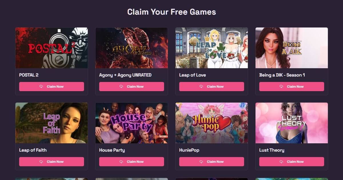 GOG решили устроить бесплатную раздачу 13 игр для взрослых — это акция протеста против цензуры и ...