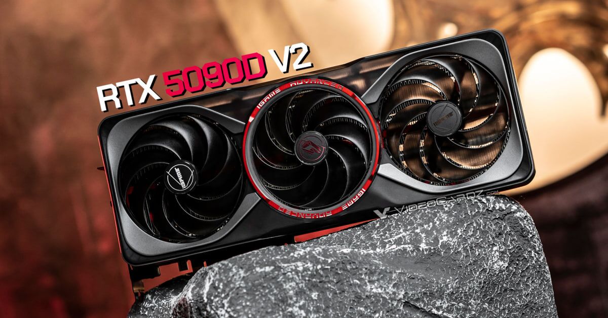 NVIDIA официально представила видеокарту RTX 5090D V2 24 ГБ | Пикабу