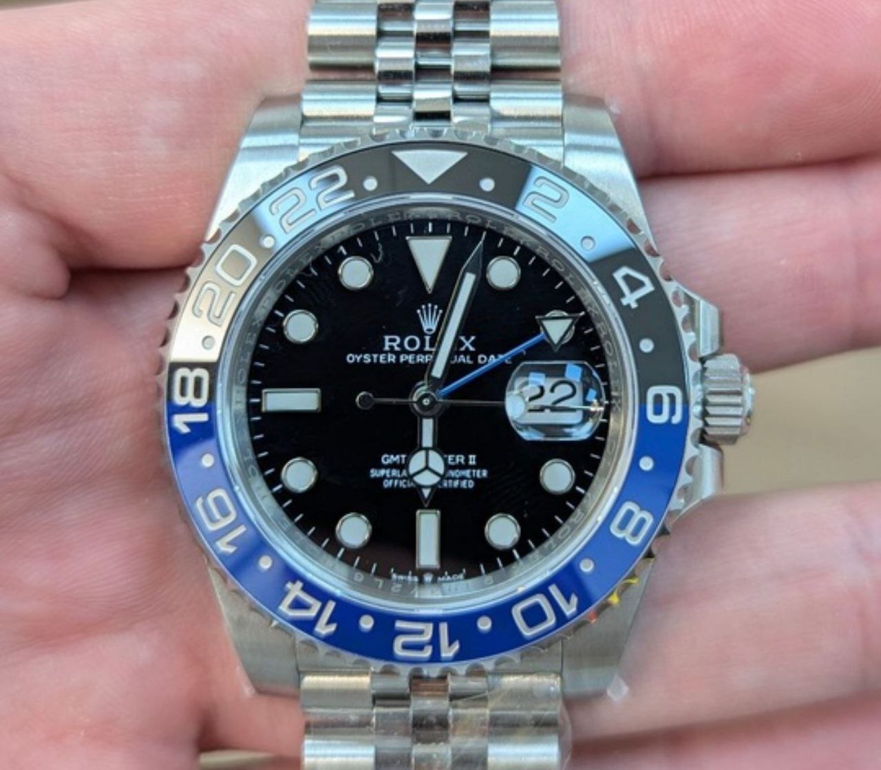 Доработка Rolex Gmt ii batman clean factory на базе dang dona 3285 - 08 ...
